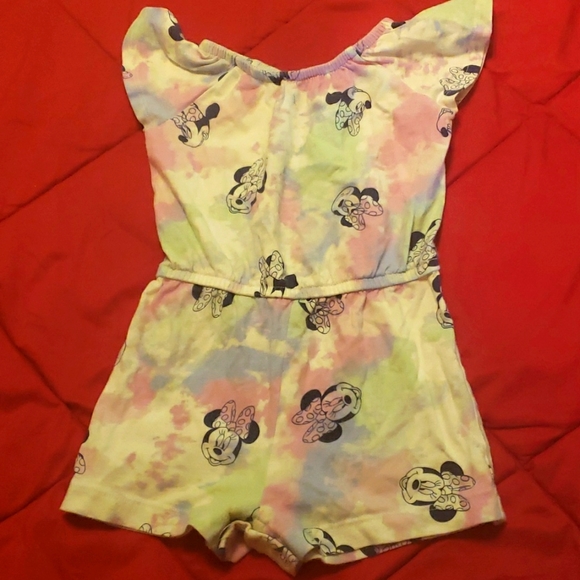 Disney Jumping Beans | One Pieces | Disney Tye Dye Minnie Mouse Romper ...